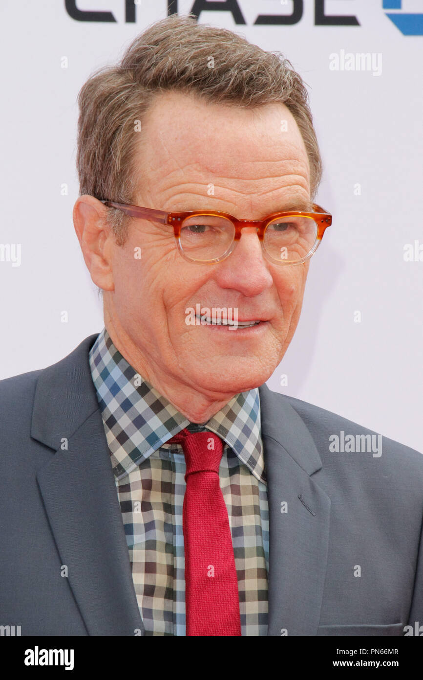Bryan Cranston bei der Weltpremiere von Dreamworks Animation und ...