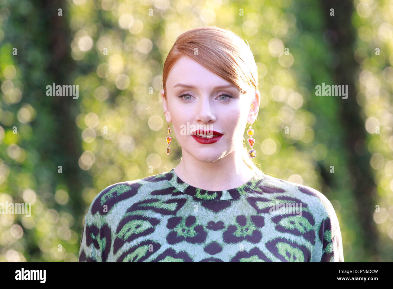 Bryce Dallas Howard bei der Weltpremiere von Disney's "Pete's Dragon ...