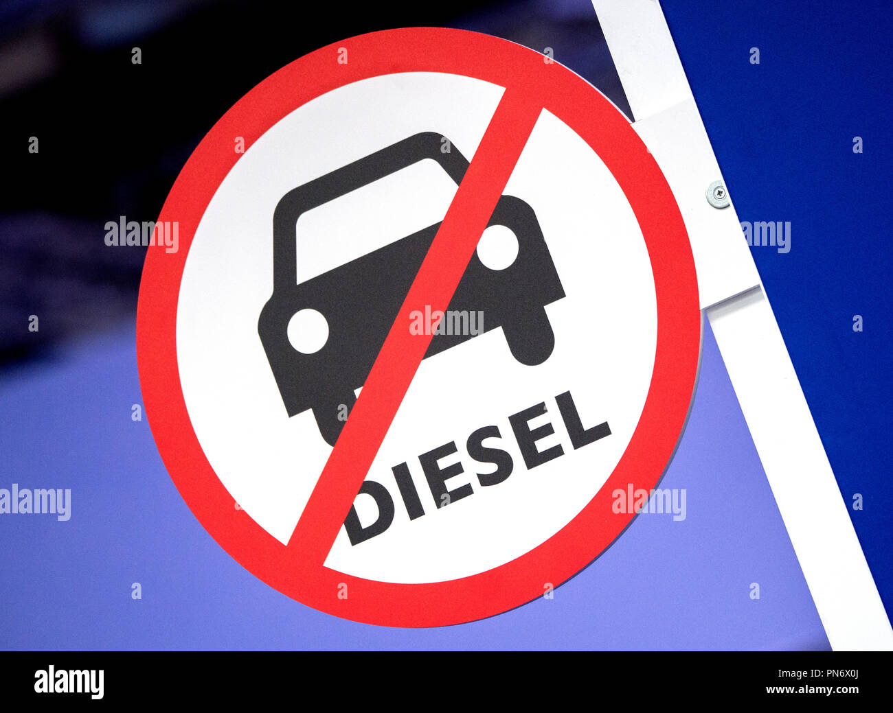 20. September 2018, Niedersachsen, Hannover: ein Schild mit dem ...