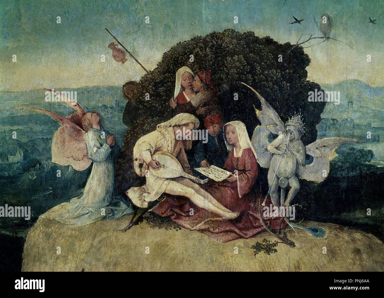 Malerei hieronymus bosch der heuwagen -Fotos und -Bildmaterial in hoher Auflösung – Alamy