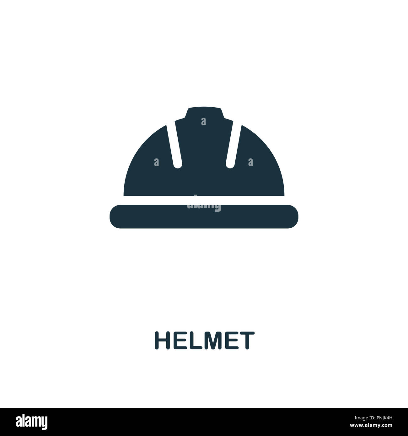 Engineer Pictogram Helmet Stockfotos und -bilder Kaufen - Alamy