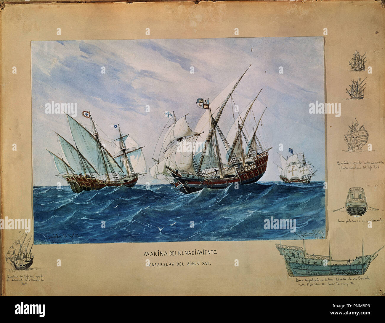 Marina del siglo xix -Fotos und -Bildmaterial in hoher Auflösung – Alamy