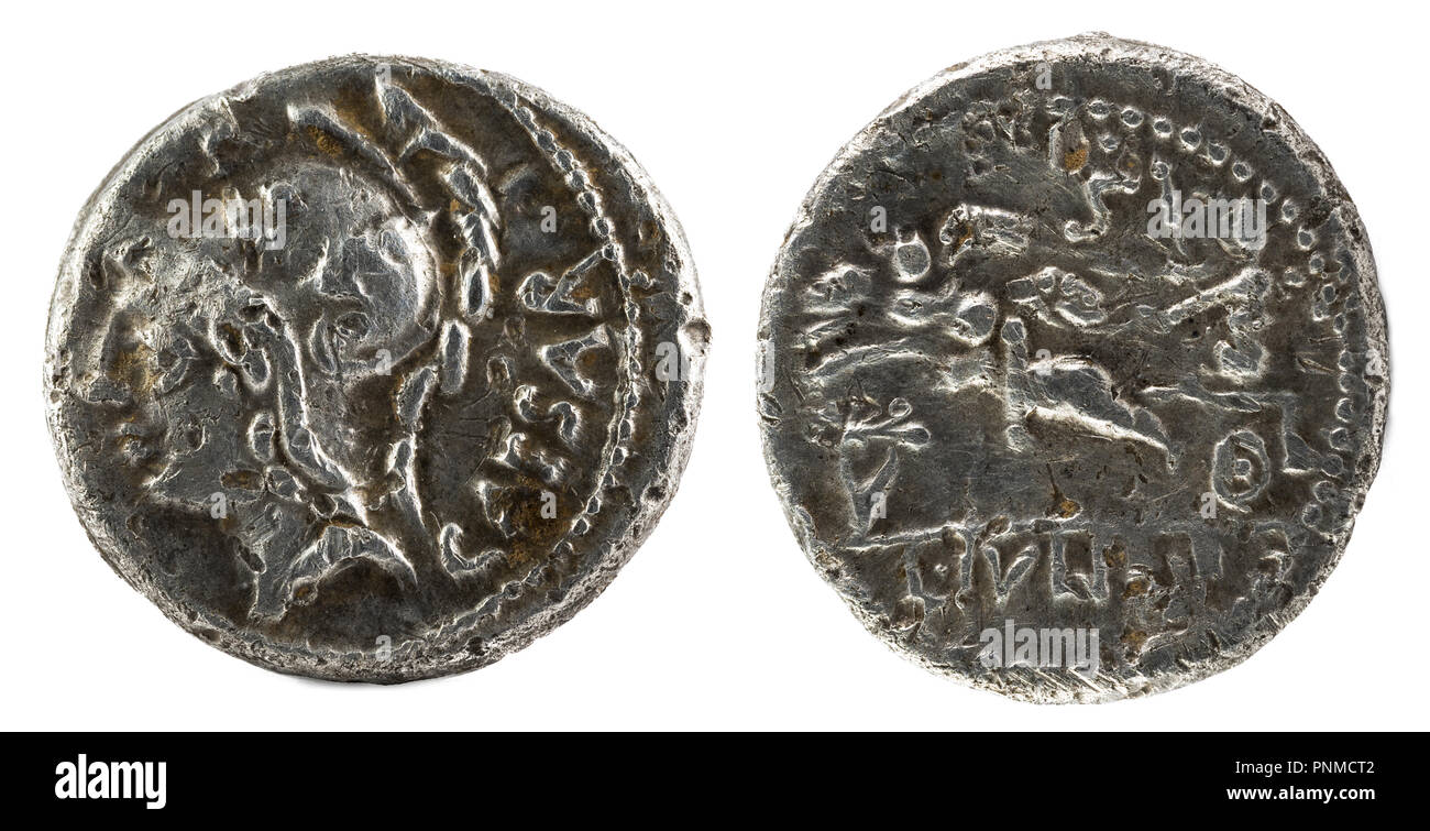 Römische münze von julius caesar -Fotos und -Bildmaterial in hoher ...