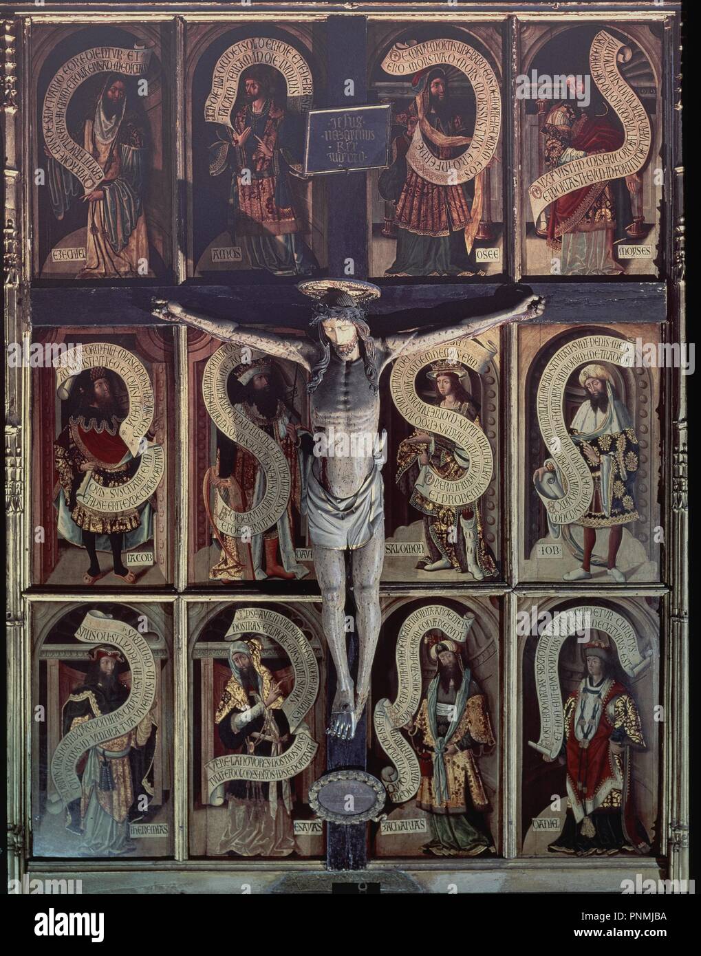 RETABLO DEL CRISTO DE CAPARROSO EN LA CAPILLA DE SANTA CRISTINA - 1507 ...