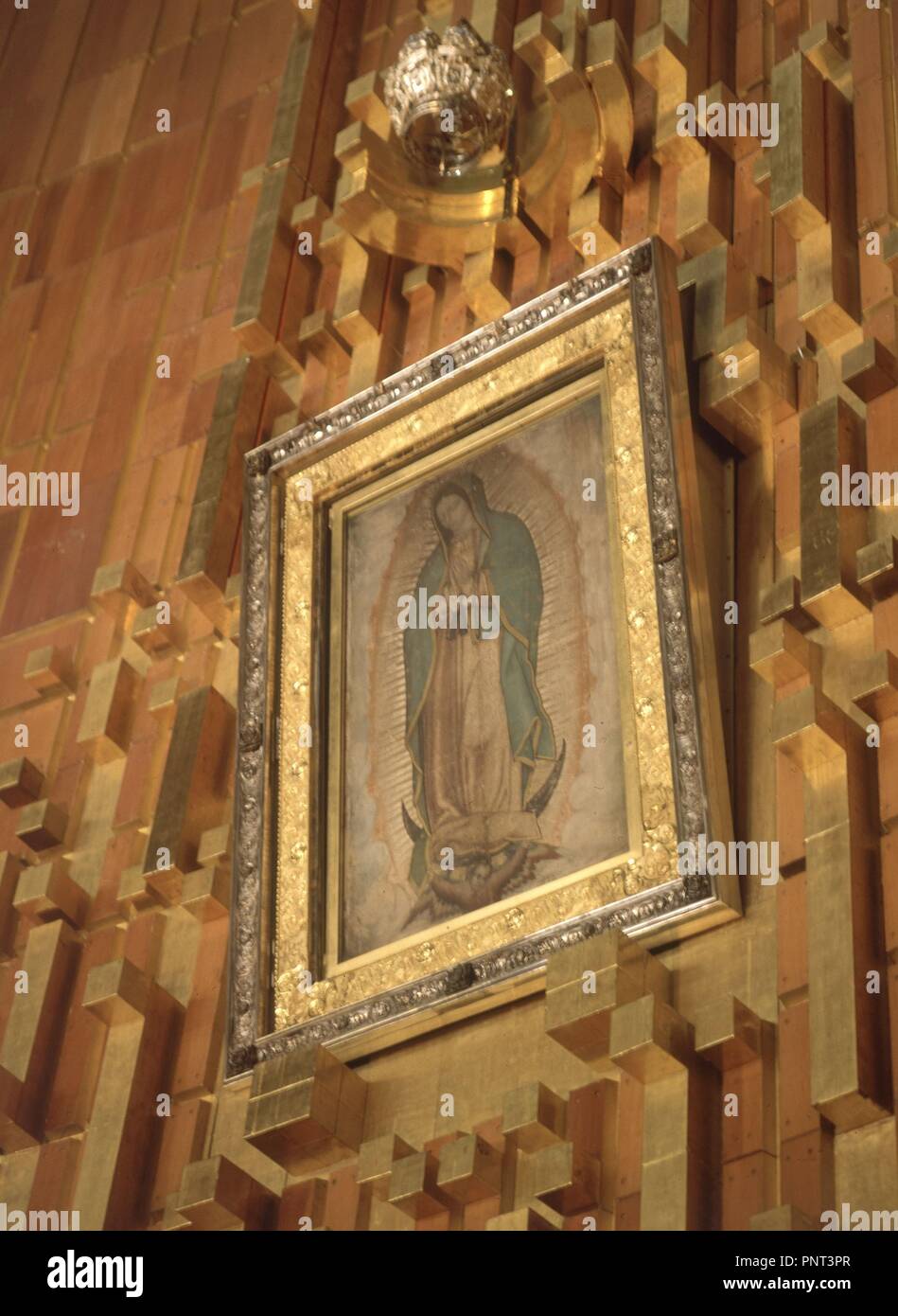 CUADRO DE LA VIRGEN DE GUADALUPE SE CREE QUE FUE PINTADO SUPUESTAMENTE ...