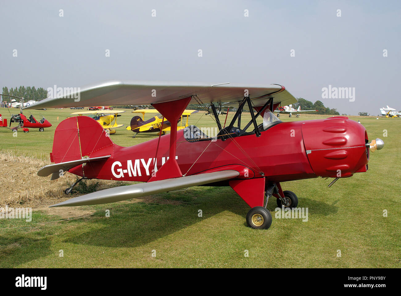 Dale Renegade Spirit Homebuilt Mikrolichtflugzeug G-MYUF bei einem Fly ...