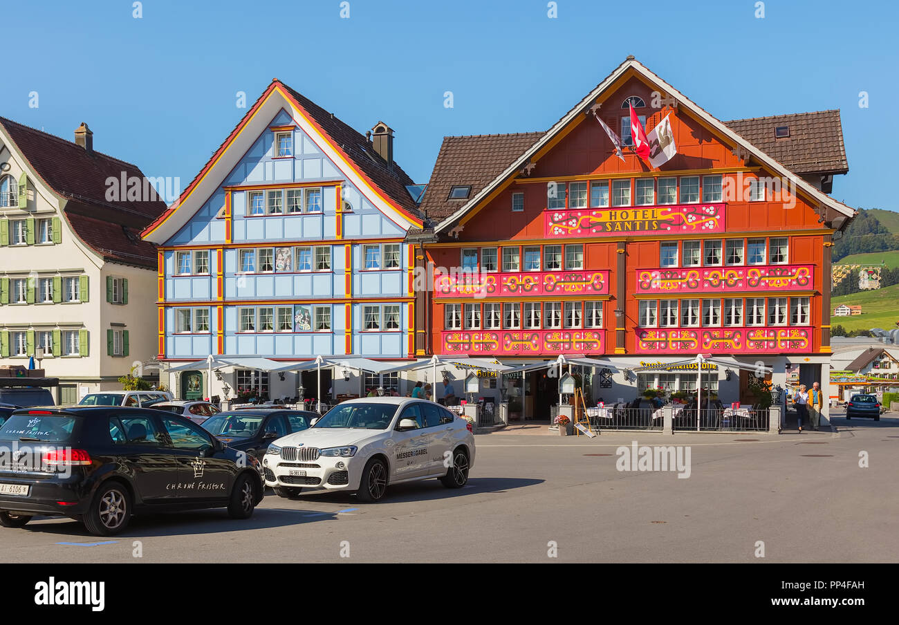 Appenzell, Schweiz - 20 September 2018: Landsgemeindeplatz Square in ...