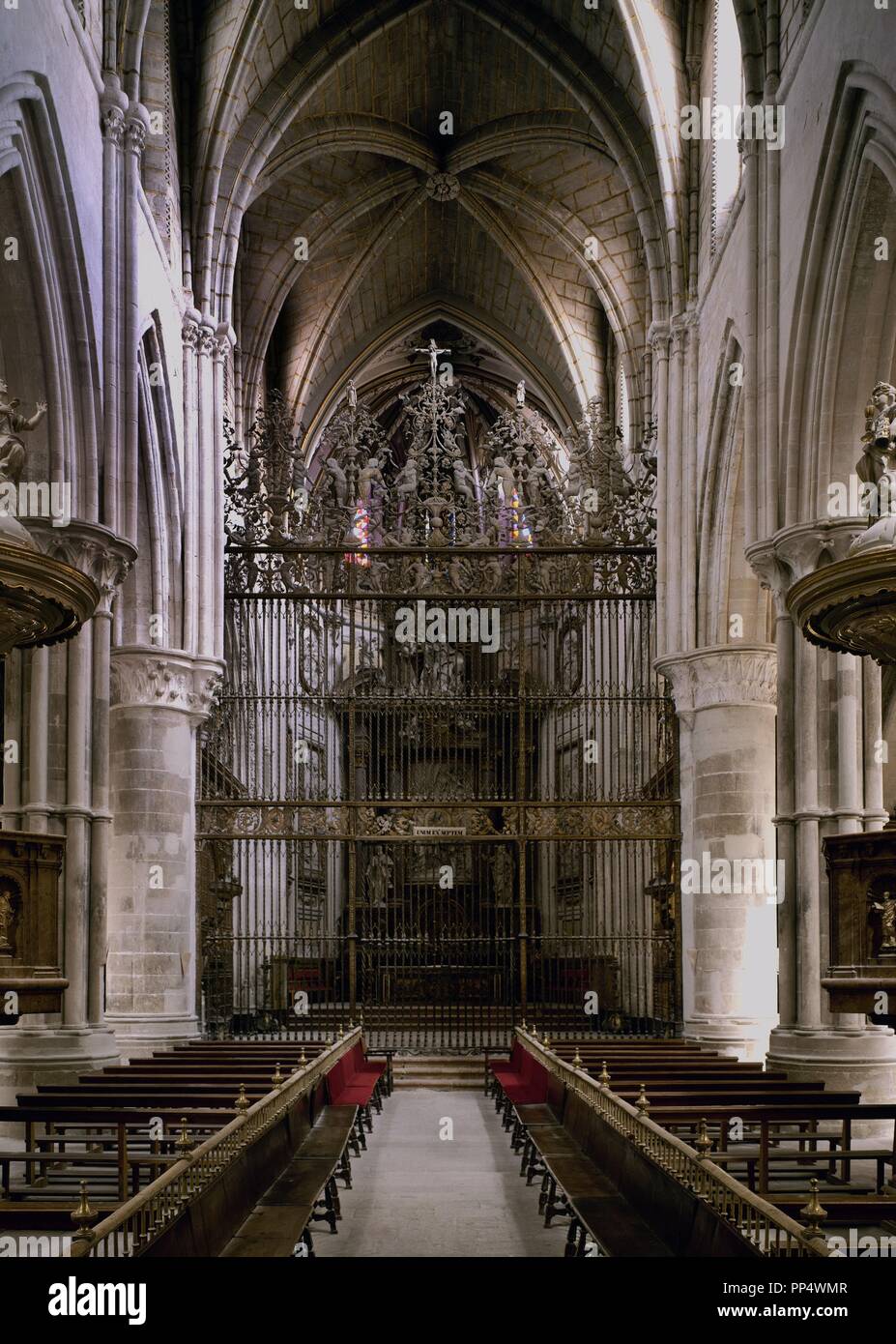 REJA DEL ALTAR MAYOR DE LA CATEDRAL DE CUENCA - 1511-1517 - ESTILO ...