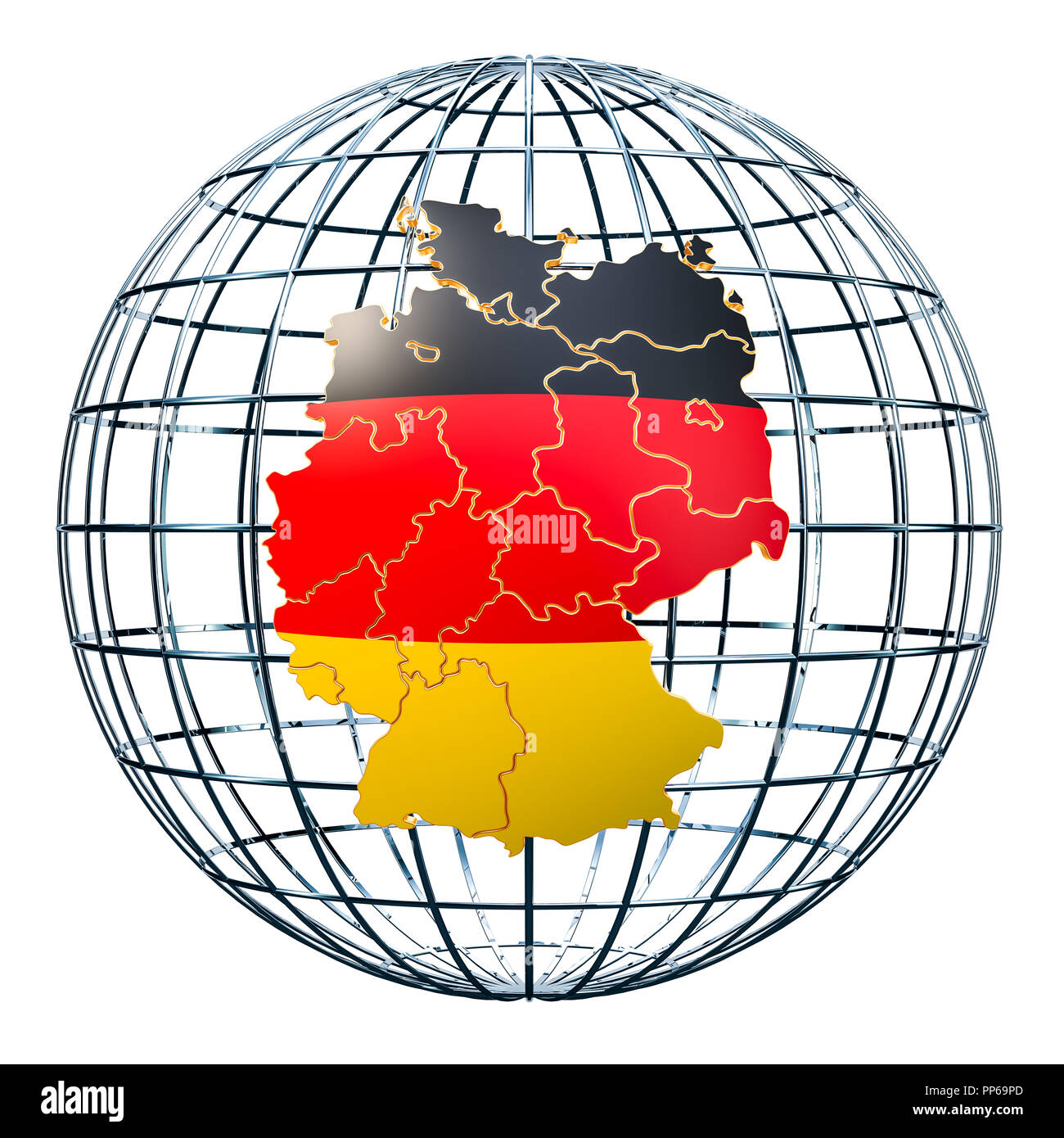 Political map of the world german -Fotos und -Bildmaterial in hoher ...