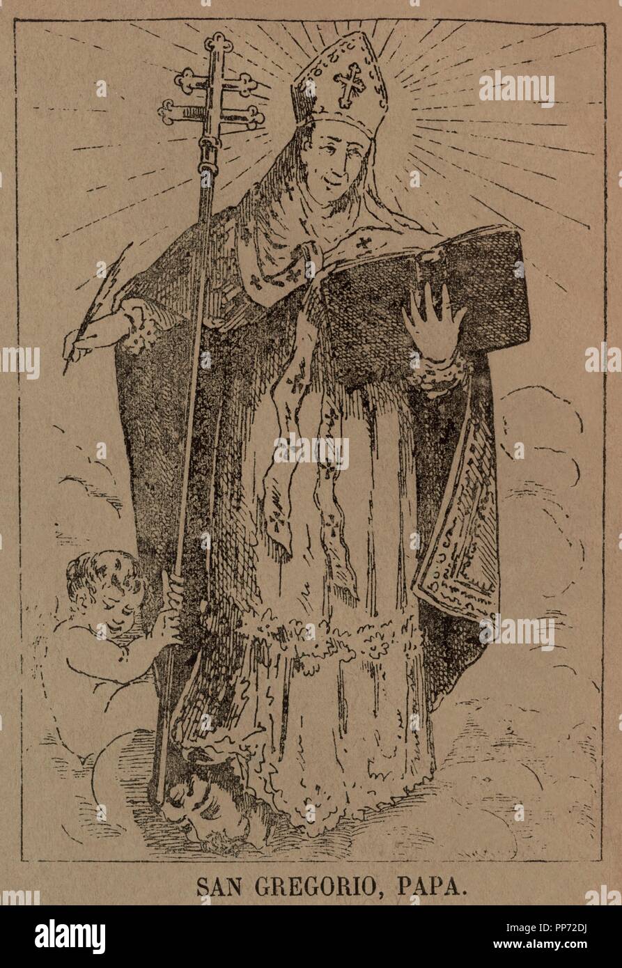 Gregorio magno papa -Fotos und -Bildmaterial in hoher Auflösung – Alamy