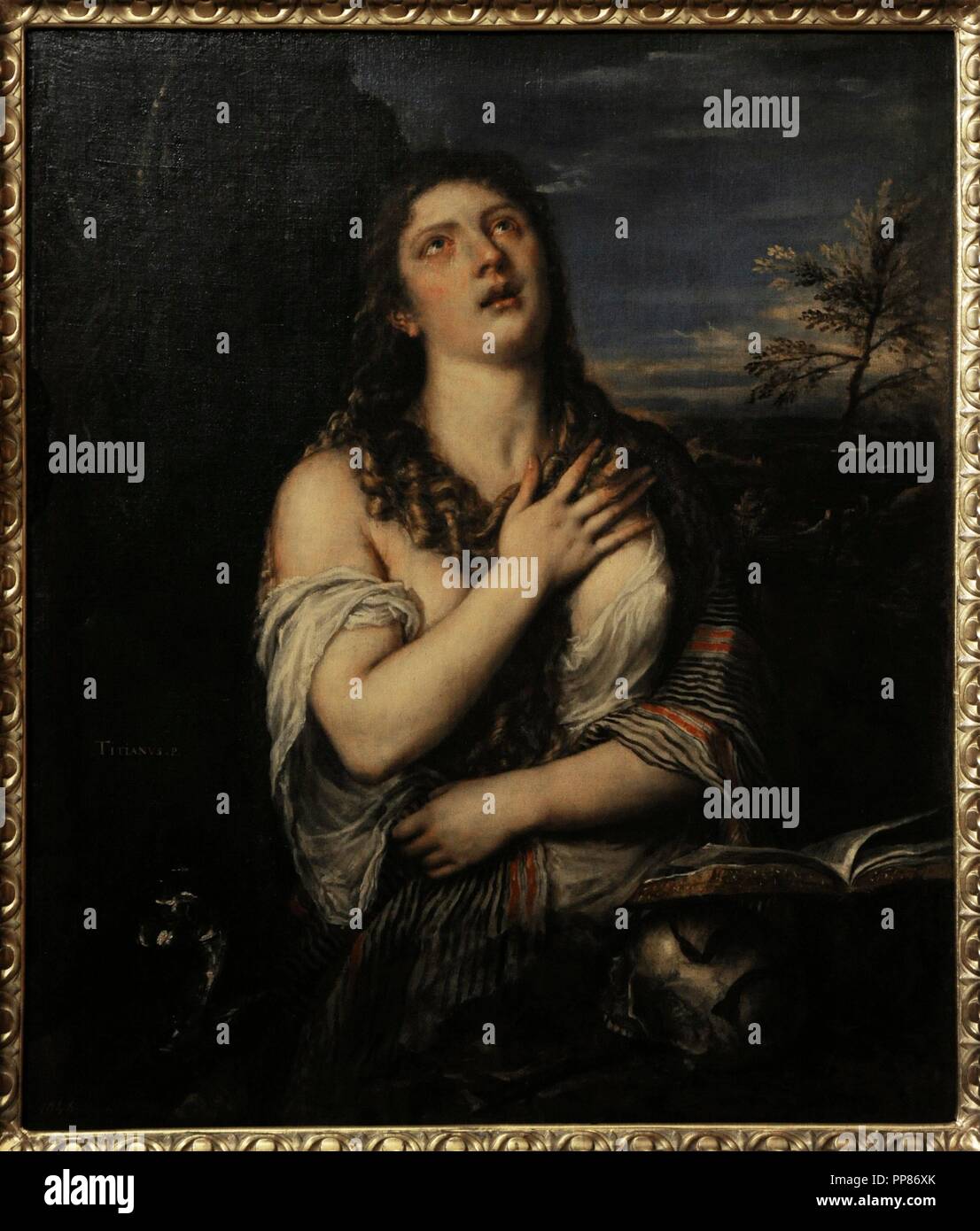 Heilige maria magdalena von titian Stockfotos und -bilder Kaufen - Alamy
