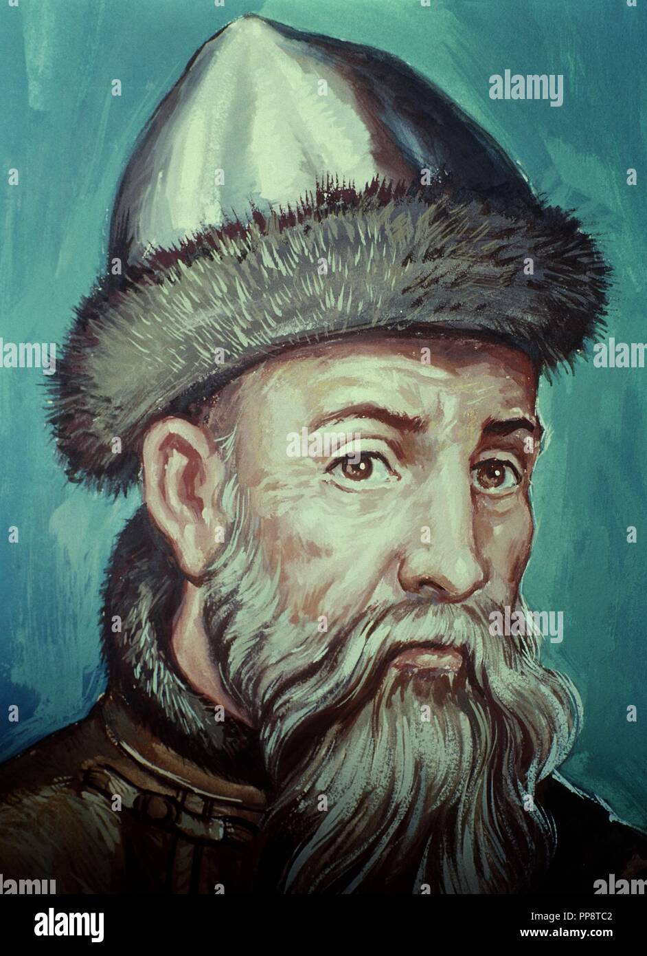 Johannes Gensfleisch Zum Laden Zum Gutenberg Stockfotos und -bilder Kaufen - Alamy