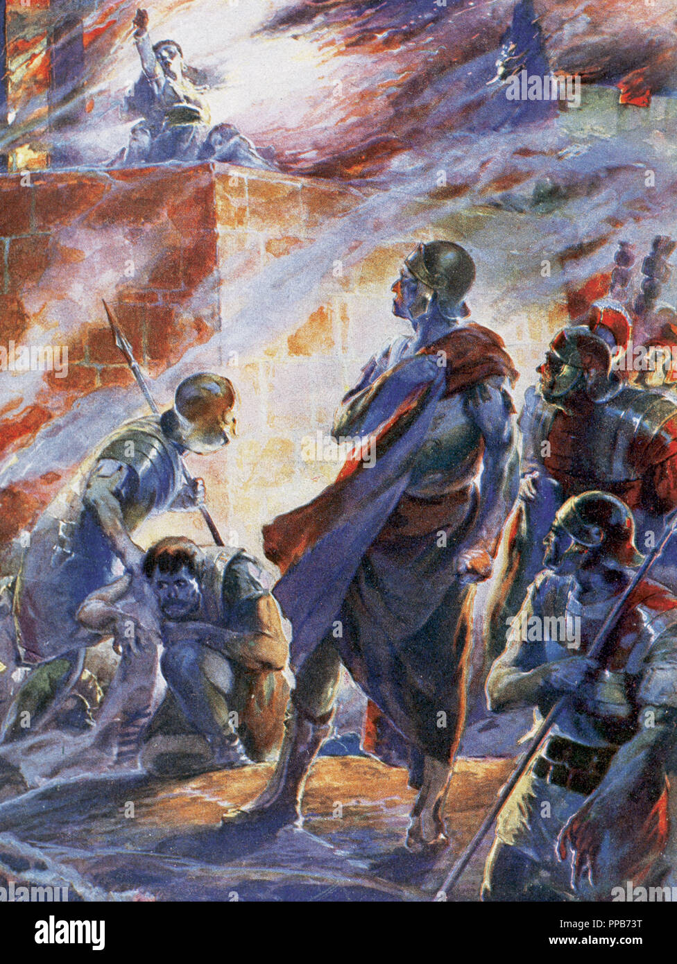 Feuer von rom -Fotos und -Bildmaterial in hoher Auflösung – Alamy