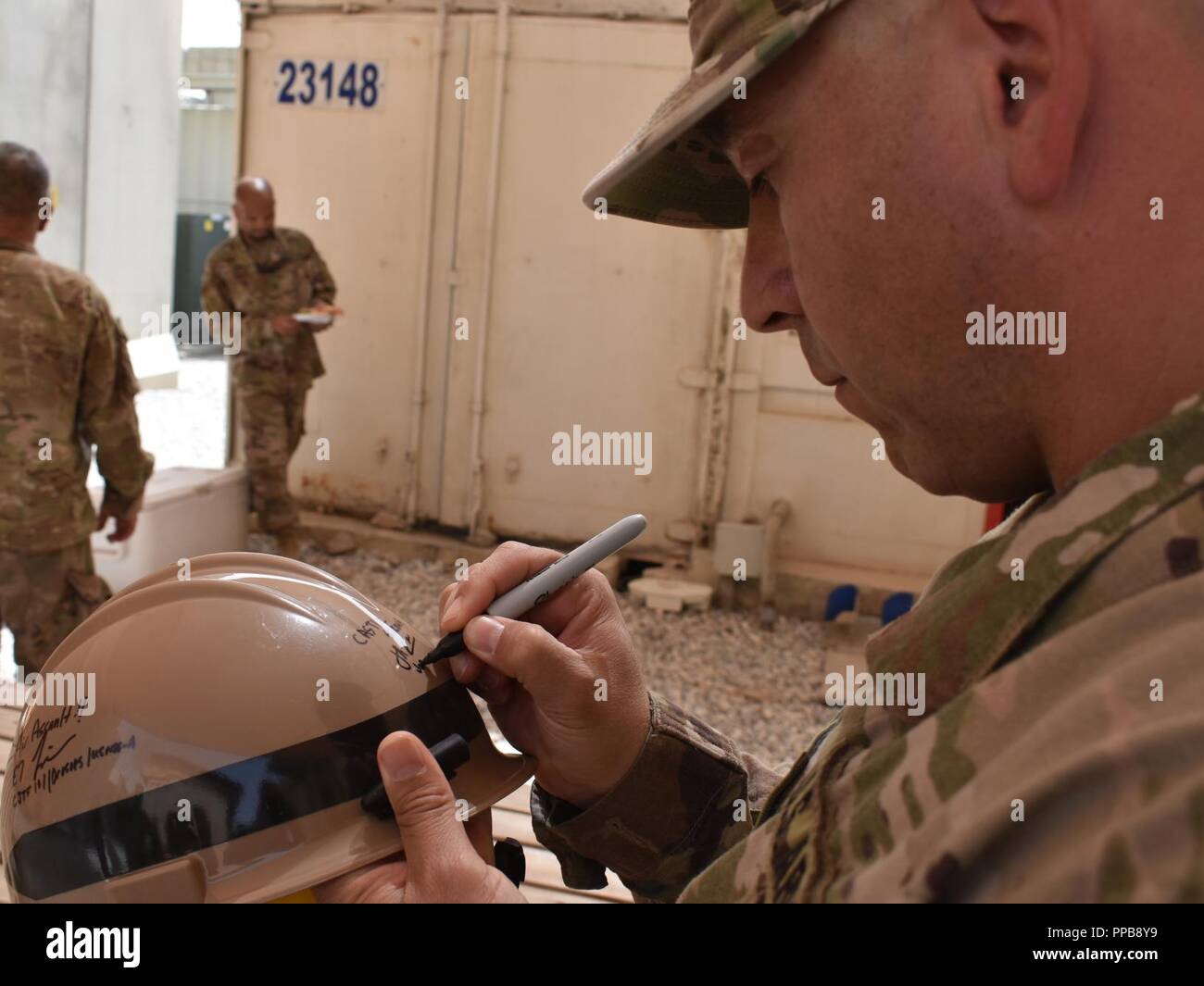 Sergeant Major Jorge A. Rivera Zeichen des Afghanistan Bezirk Oberst ...