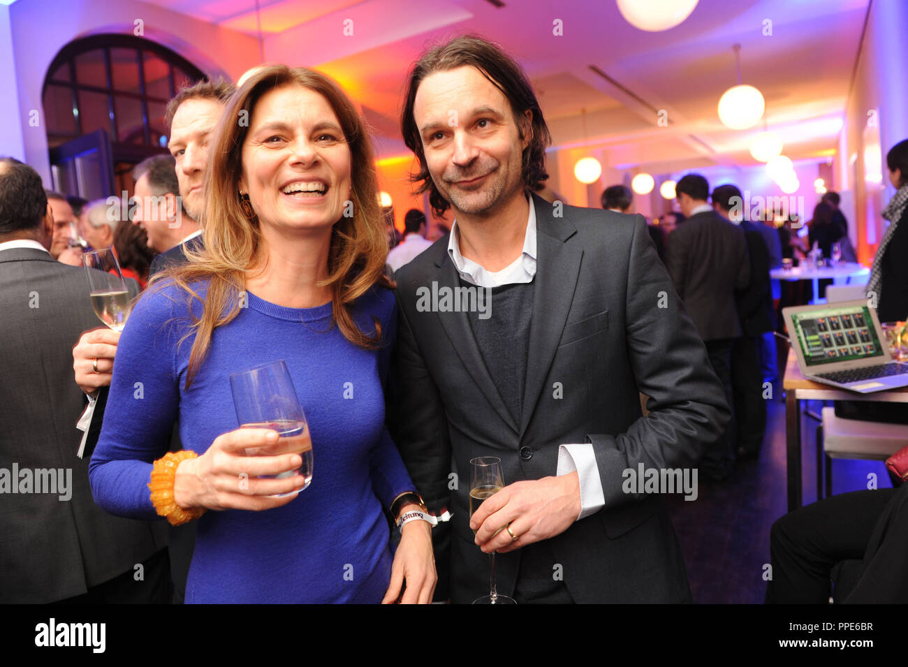TV-Köchin Sarah Wiener und Autor Moritz Rinke in der Nacht der ... TV-Köchin Sarah Wiener und Autor Moritz Rinke in der Nacht der ...