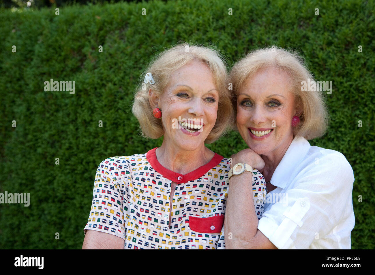 Die Kessler Zwillinge, Ellen Kessler (links) und Alice Kessler ...