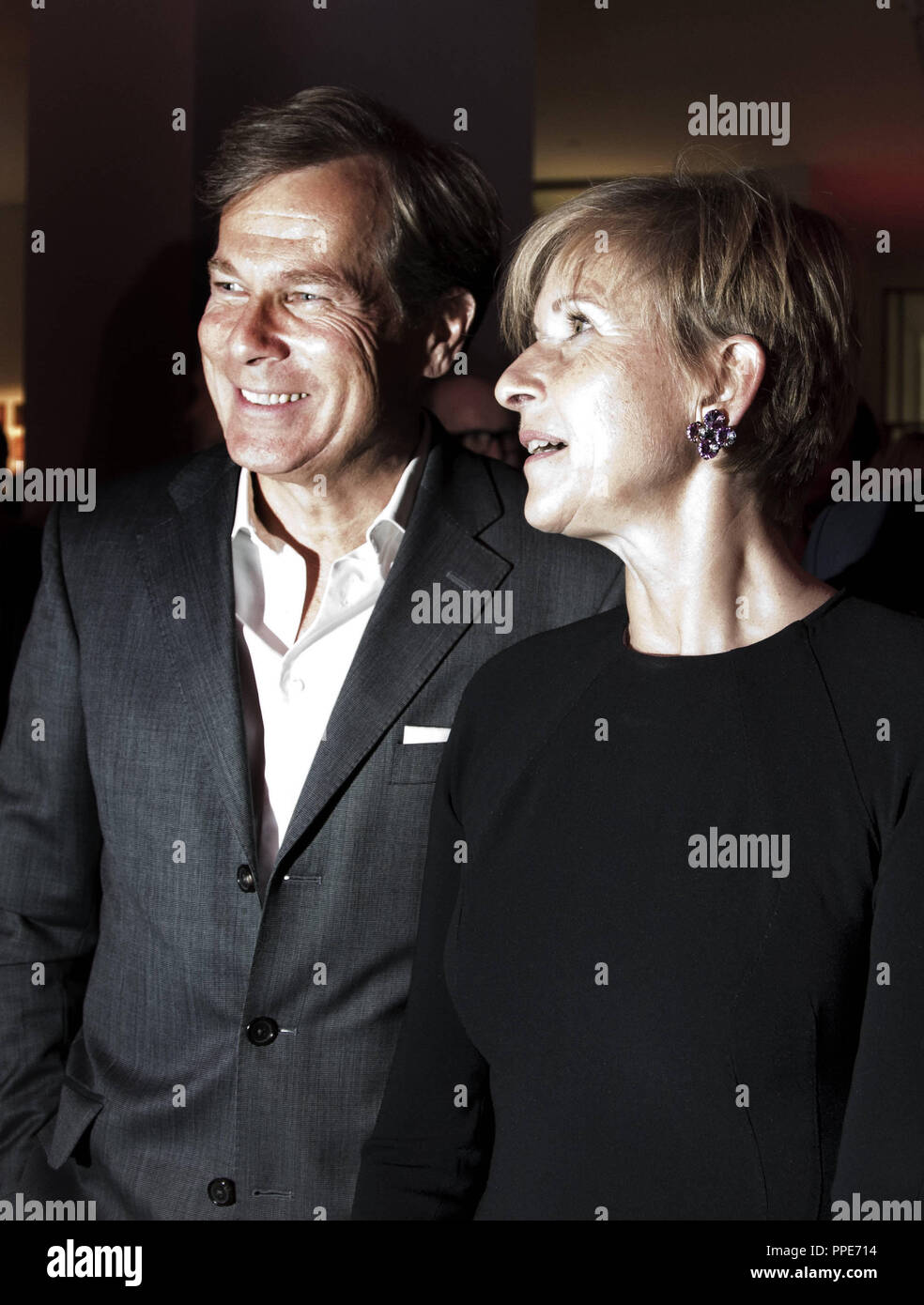 Unternehmerin Susanne Klatten mit Ehemann Jan Klatten am 13 PIN Fest ...