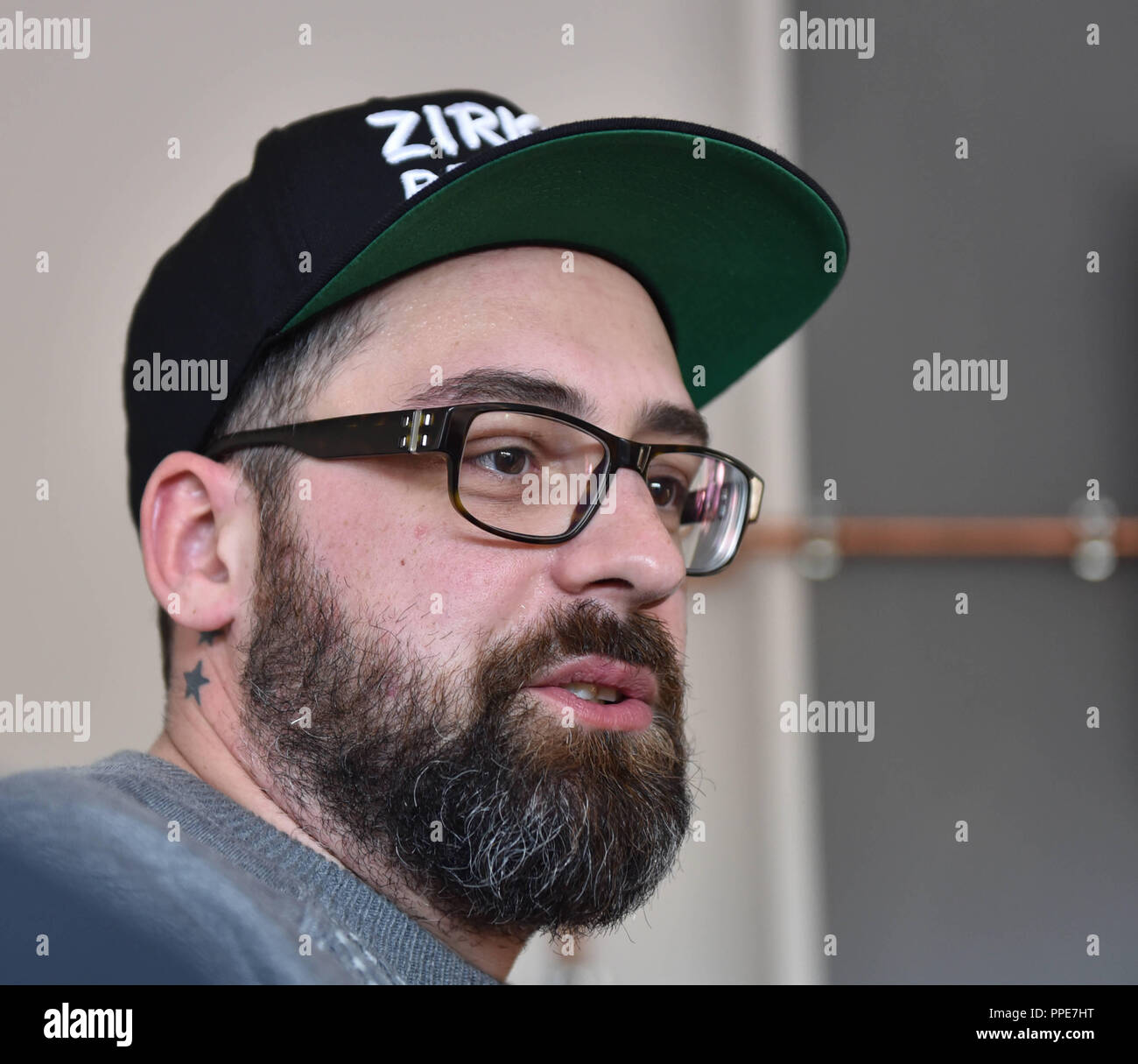 Der Berliner Rapper Sido (aka Paul Wuerdig) geöffnet sein Tattoo Studio ...