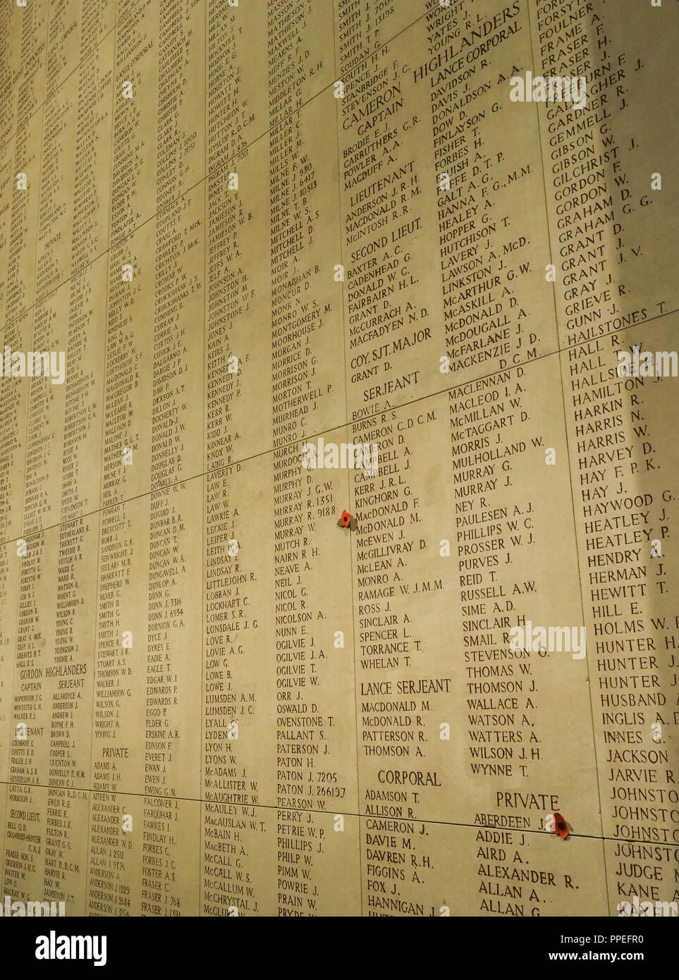 Cwgc ypres menin gate memorial -Fotos und -Bildmaterial in hoher ...