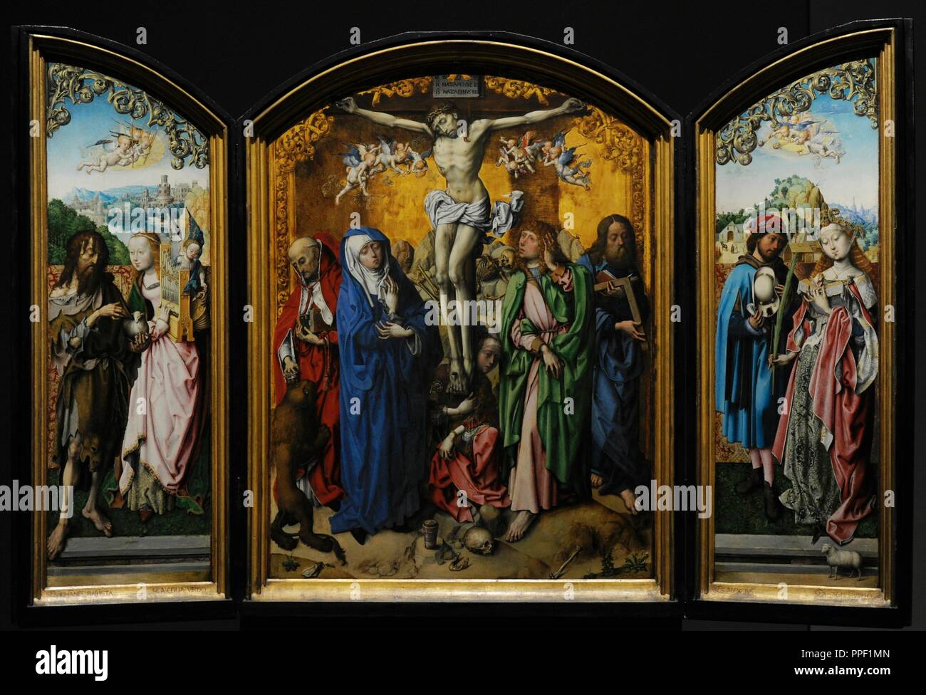 Meister der das Altarbild des Heiligen Bartholomäus (aktiv in den Niederlanden etwa 1475-1510 ...