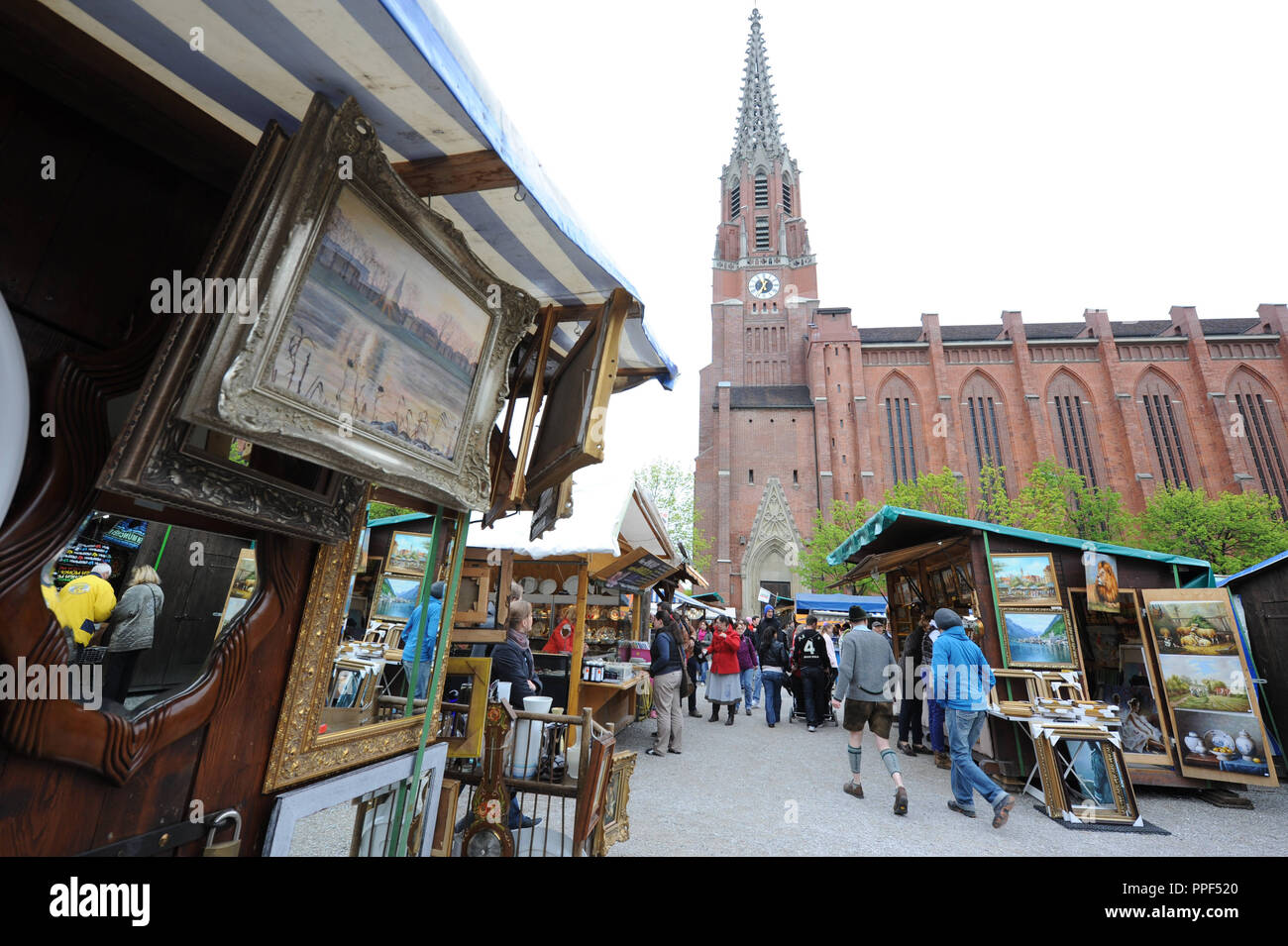 Mariahilfkirche church mariahilfplatz munich -Fotos und -Bildmaterial ...