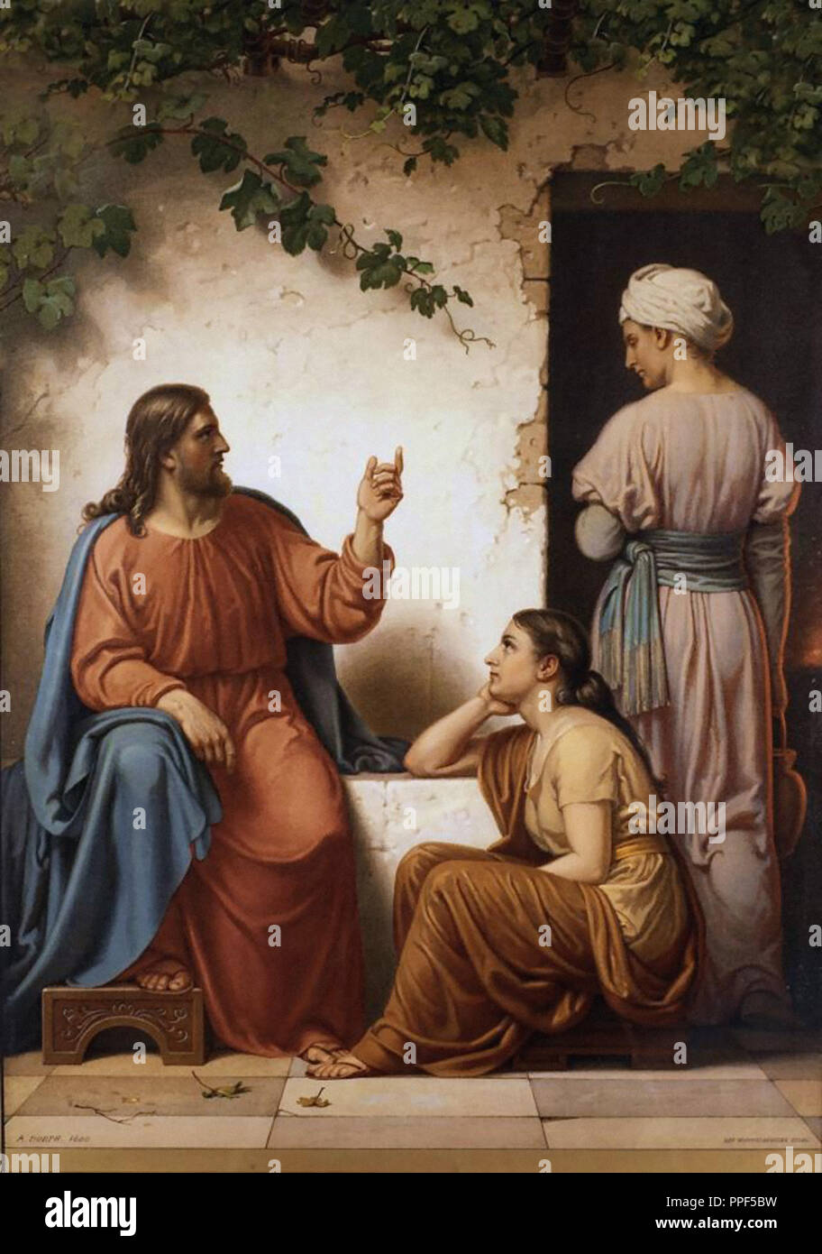 Jesus mit martha und maria -Fotos und -Bildmaterial in hoher Auflösung – Alamy
