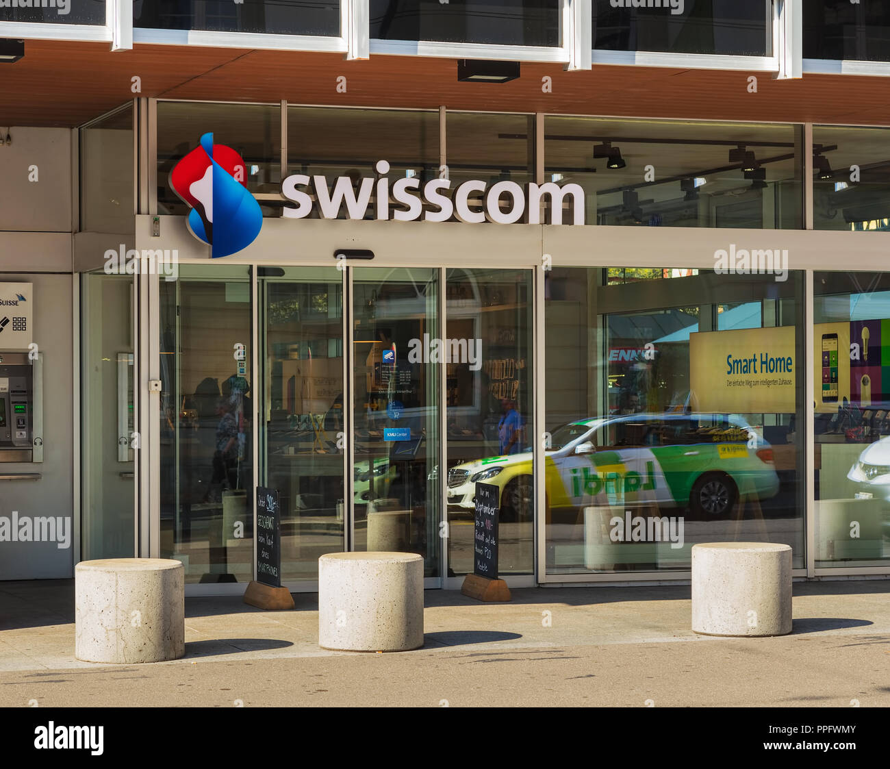 Swisscom logo -Fotos und -Bildmaterial in hoher Auflösung – Alamy