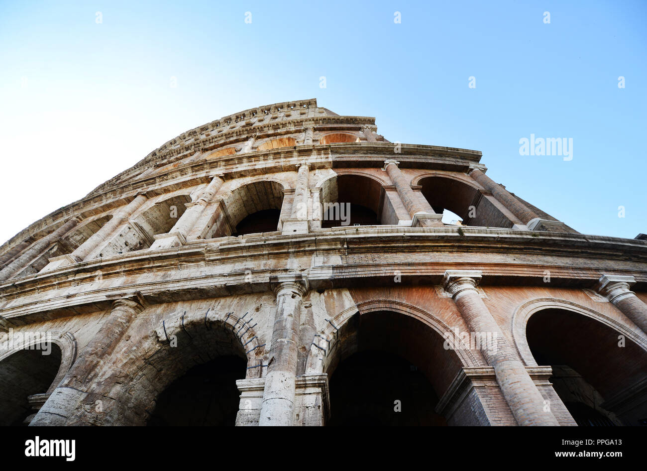 Das Kolosseum in Rom Stockfotografie - Alamy