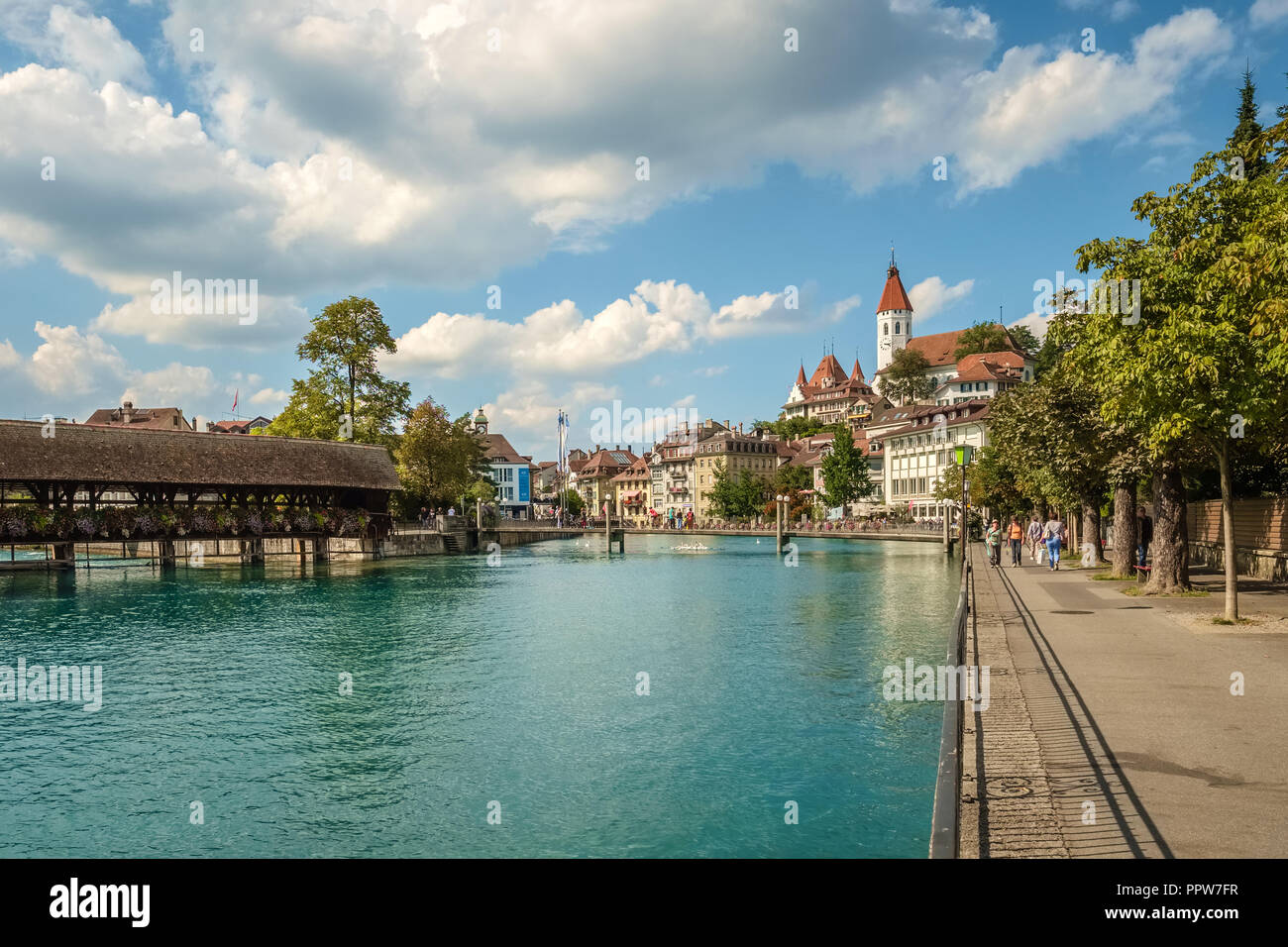 Thun and aare river -Fotos und -Bildmaterial in hoher Auflösung – Alamy