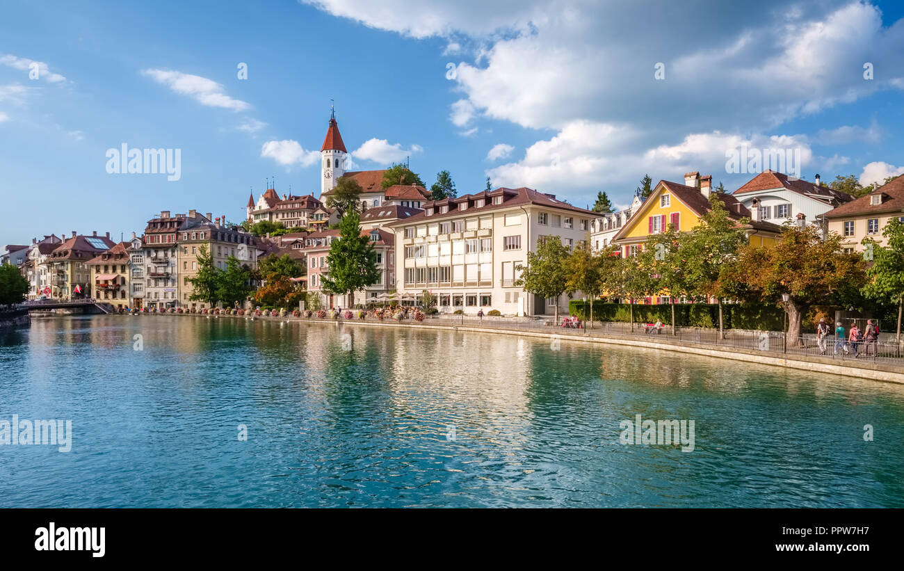 Thun and aare river -Fotos und -Bildmaterial in hoher Auflösung – Alamy
