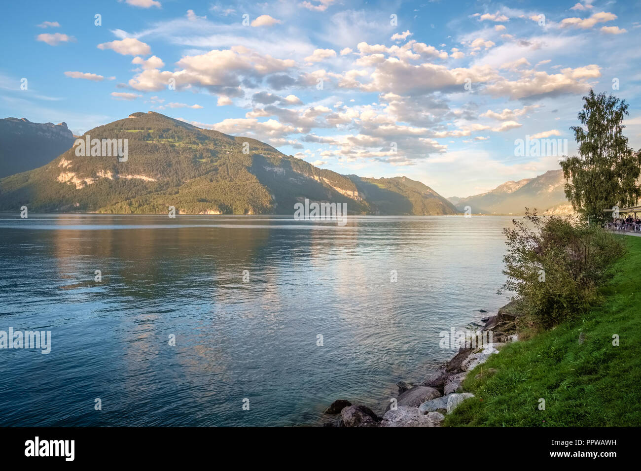 Berner oberland berner oberland schweizer schweiz panorama abend -Fotos ...