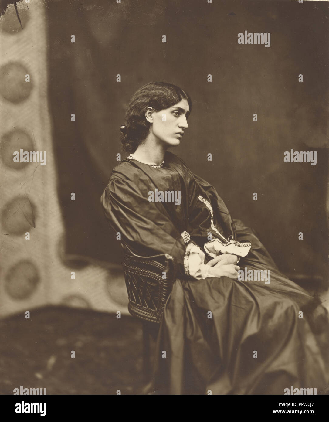 Portrait von Jane Morris, Mrs William Morris, John Robert Parsons ...