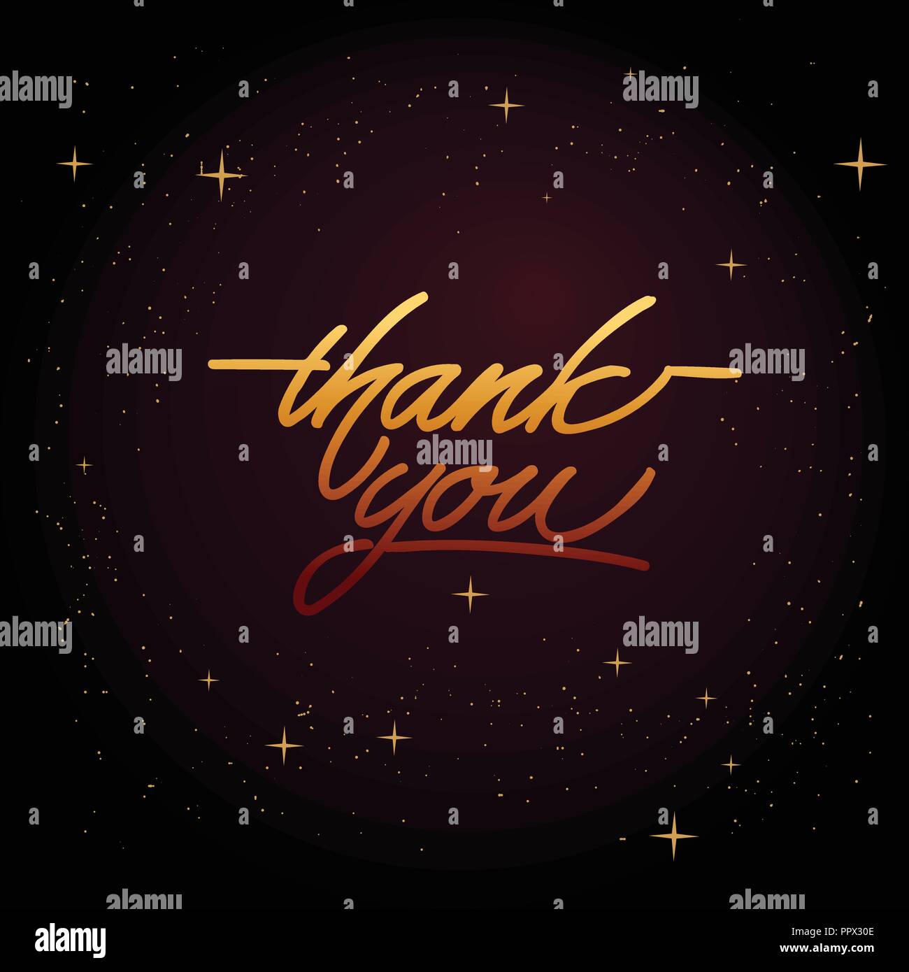 Herzlichen dank handlettering Stock-Vektorgrafiken kaufen - Seite 2 - Alamy