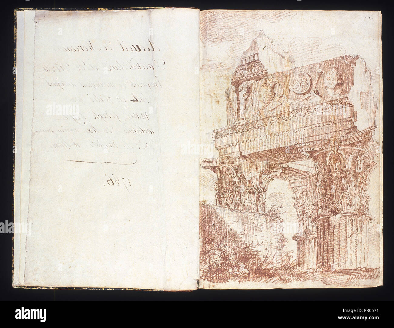 Recueil de morceaux d'architecture et de Divers fragmens de monumens ...