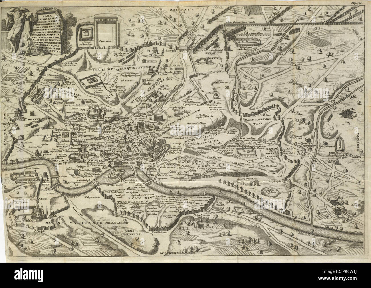 Stadtplan von Rom, L'ancienne Rome: La principale des Villes de l ...