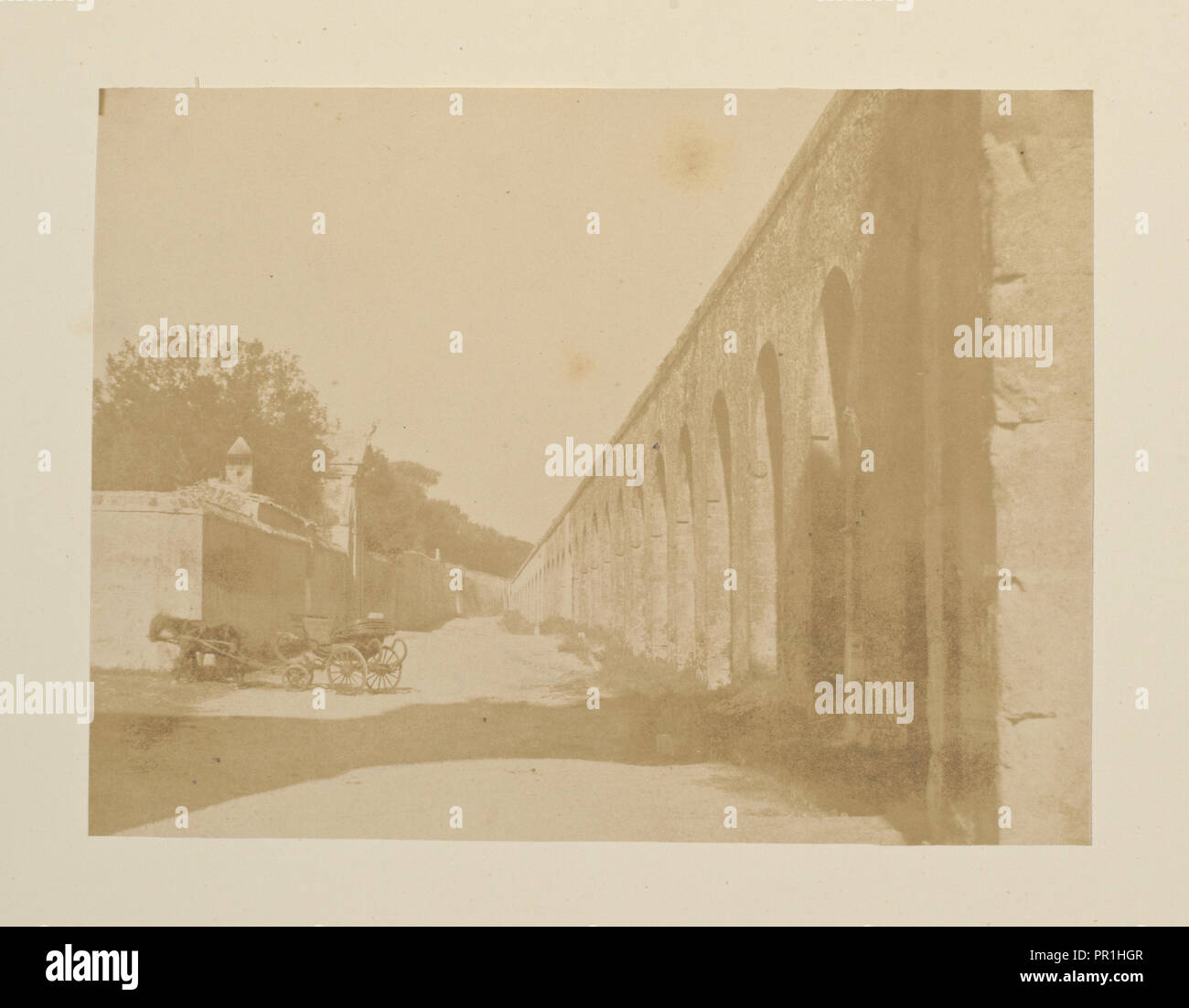 Acquedotto presso Villa Panfili, Fotografi di Roma 1849, Lecchi ...