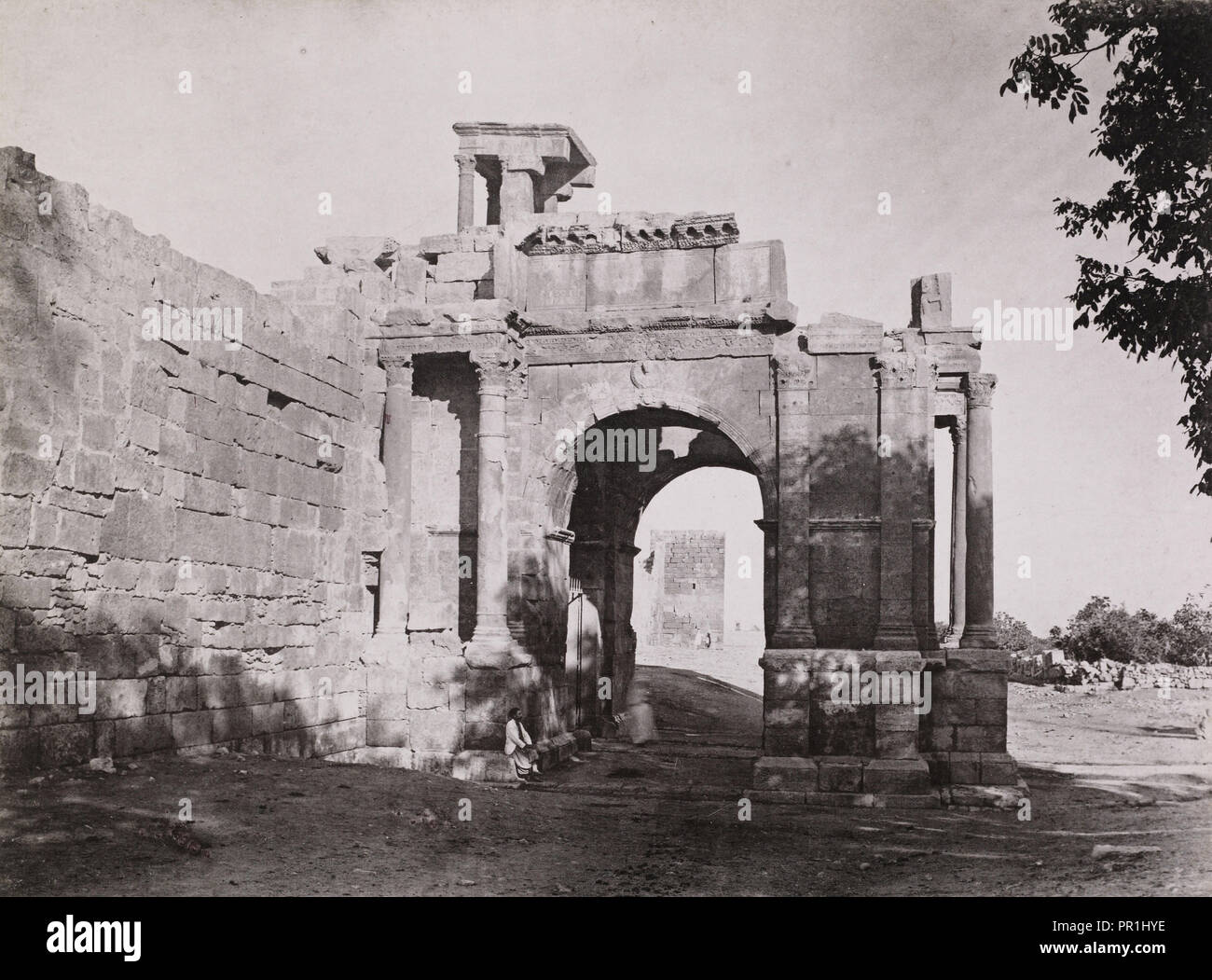 Blick auf Algerien, Le Roux, A., Eiklar, Ca. 1880, Blick auf die Stadt ...