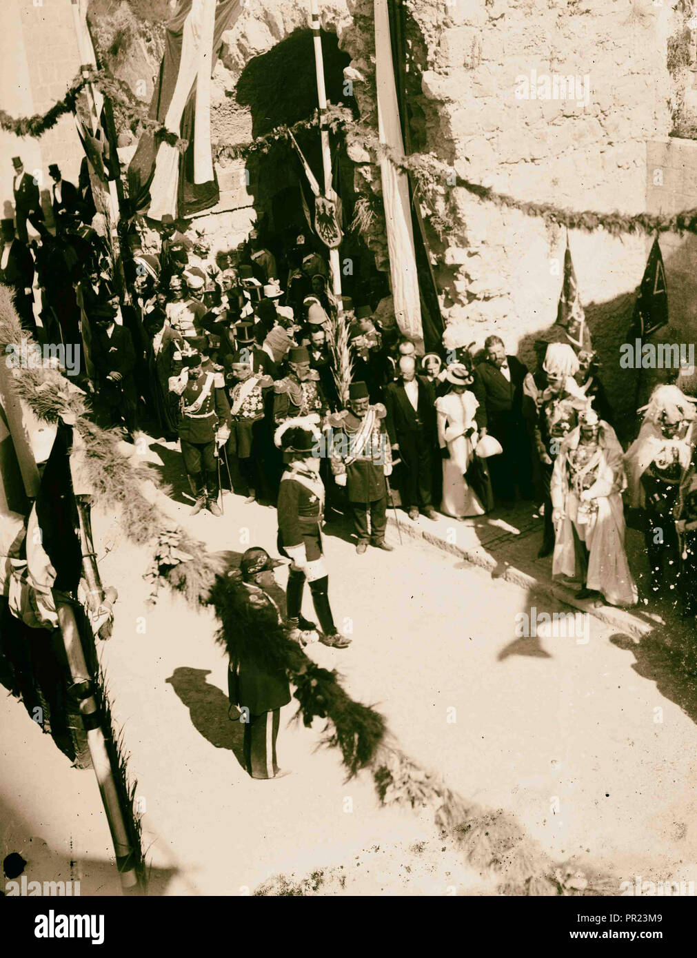 Besuch in Jerusalem von Wilhelm II. von Deutschland im Jahre 1898 ...