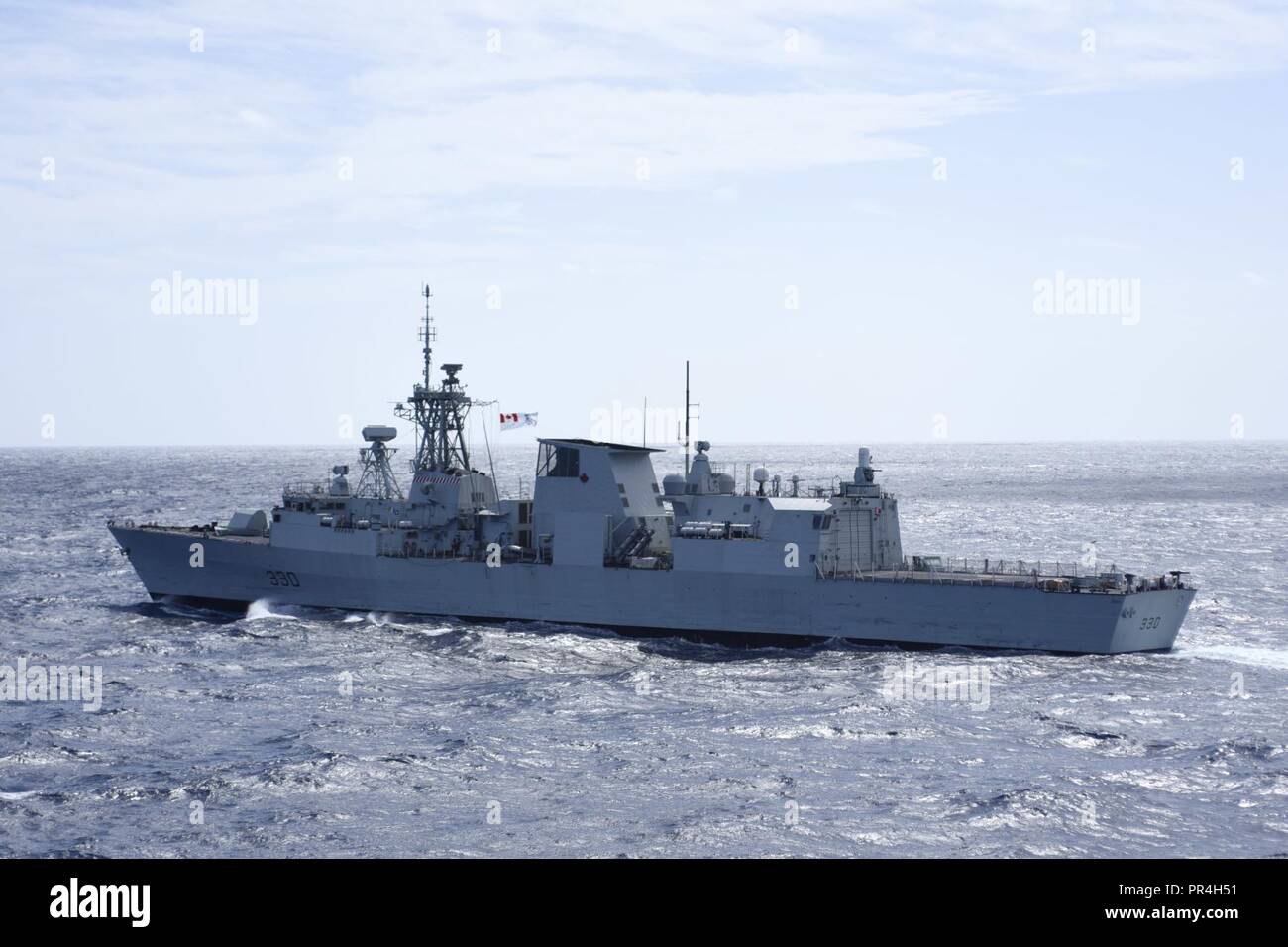 Atlantischer Ozean (Sept. 11, 2018) Die Royal Canadian Navy Fregatte ...