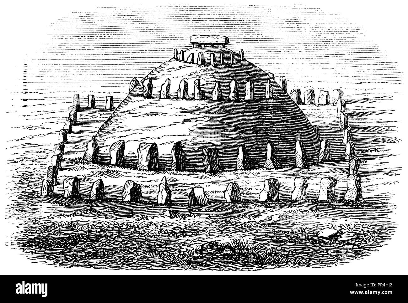 Tumulus drawing -Fotos und -Bildmaterial in hoher Auflösung – Alamy