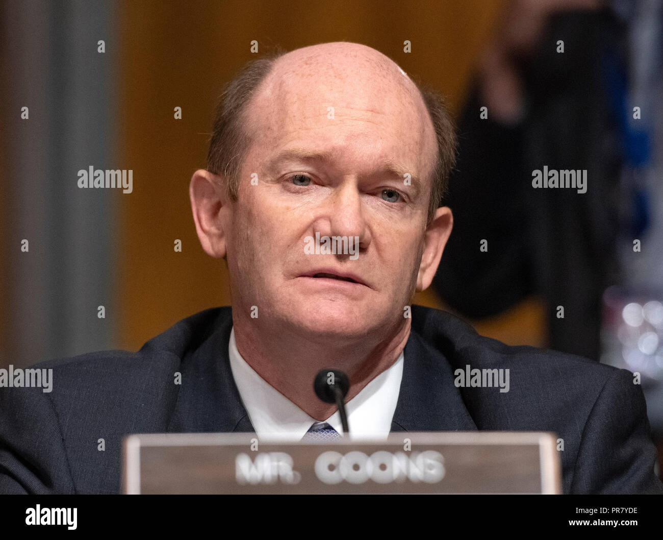 Washington, United States. 28 Sep, 2018. United States Senator Chris ...