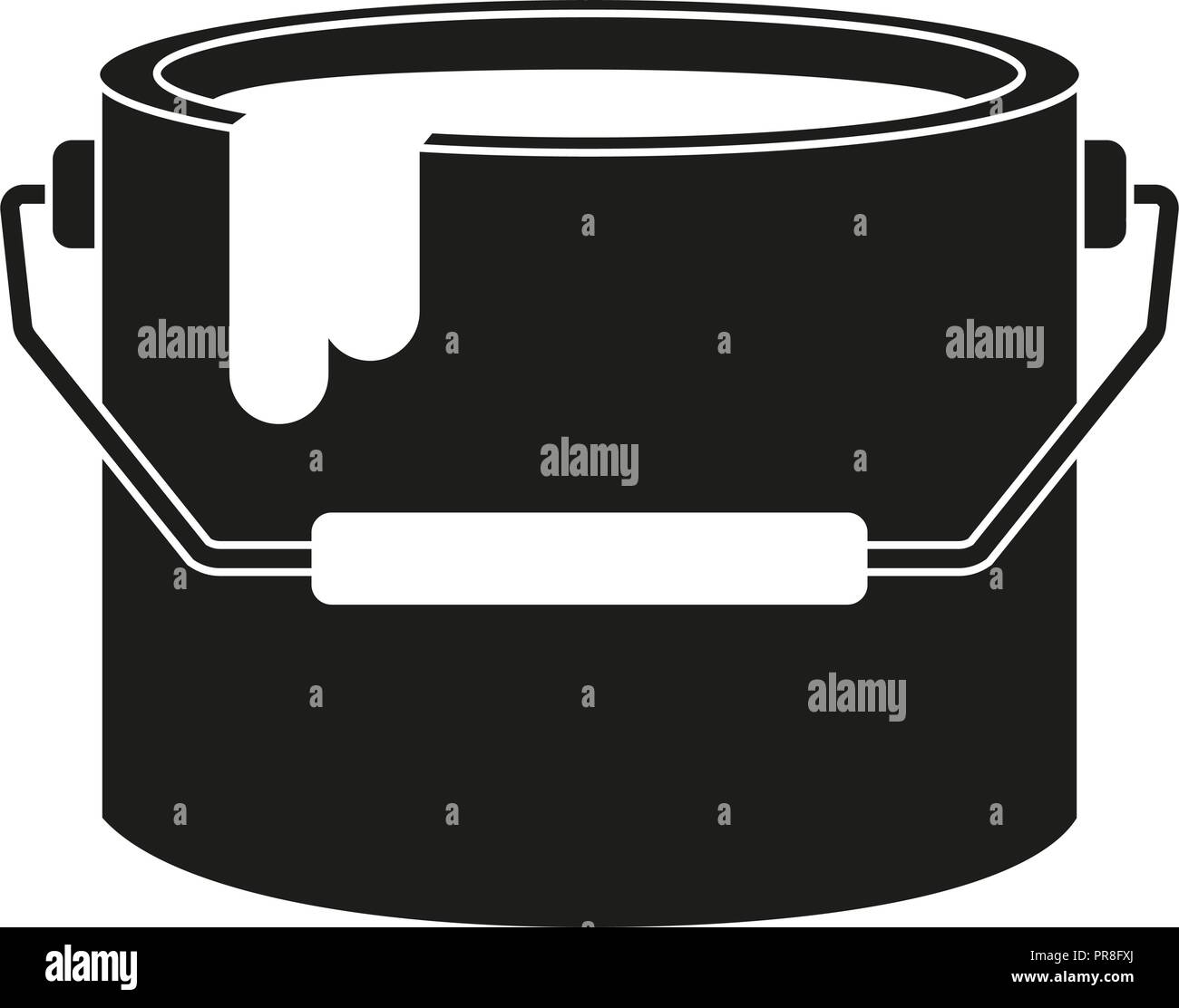 Farbeimer symbol -Fotos und -Bildmaterial in hoher Auflösung – Alamy