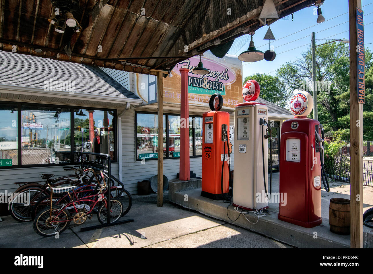 Route 66 Illinois Stockfotos und -bilder Kaufen - Alamy