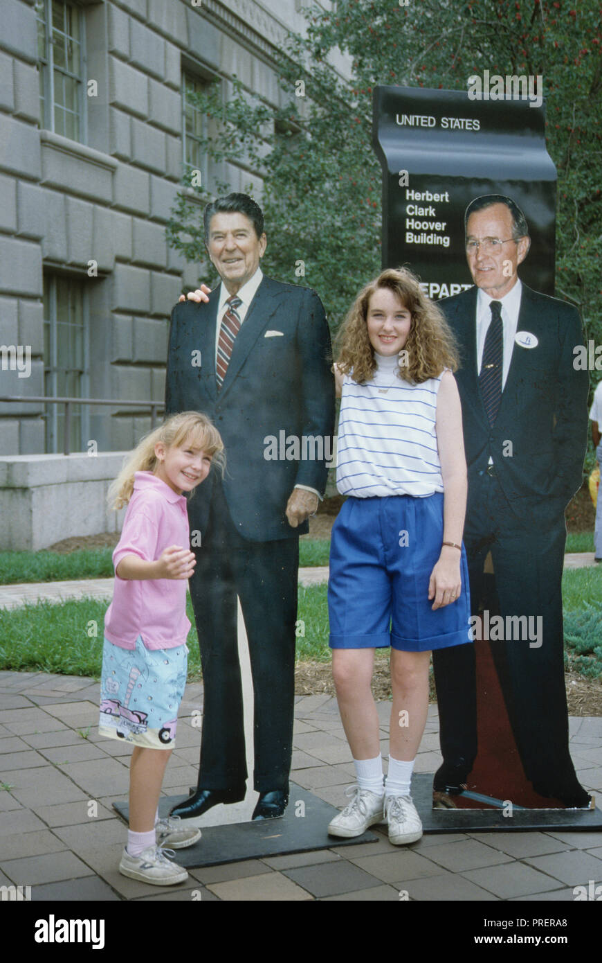 Reagan Jahre Pennsylvania Avenue Stockfotos und -bilder Kaufen - Alamy