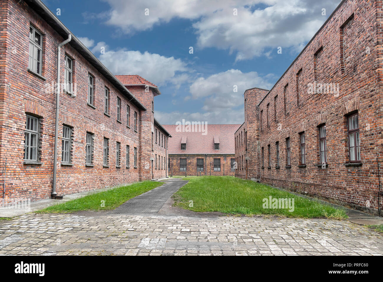Baracke Auschwitz Konzentrationslager Stockfotos und -bilder Kaufen - Alamy