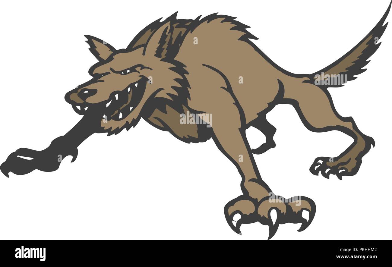Wolf cartoon -Fotos und -Bildmaterial in hoher Auflösung – Alamy
