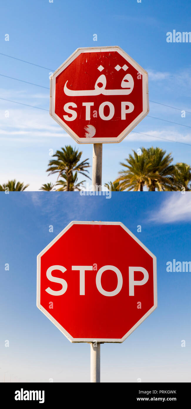 Straffic stop sign -Fotos und -Bildmaterial in hoher Auflösung – Alamy