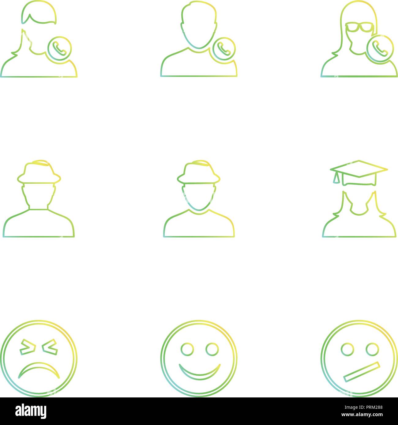 Avtar, Benutzer, Profil, Avatar, emoji, emoticon, Gesicht, Profil, Bild ...