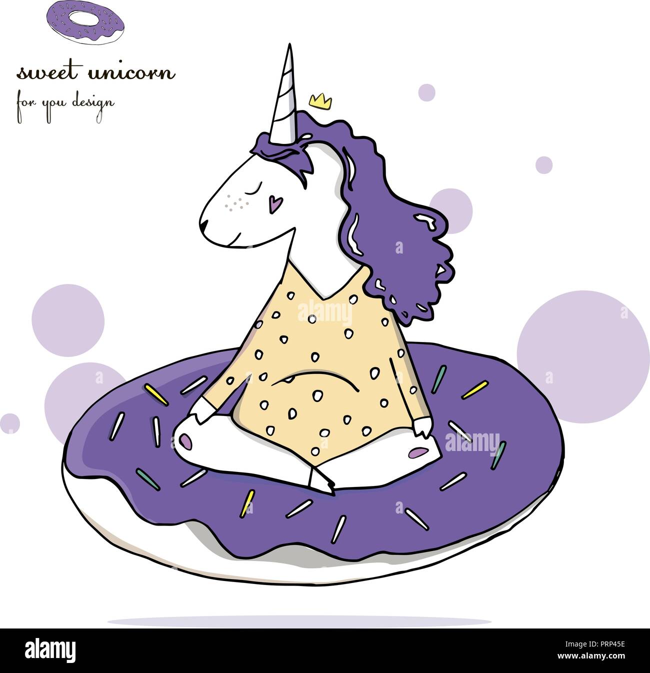 Springen Einhorn aquarell Charakter. White Horse isoliert auf weißem ...