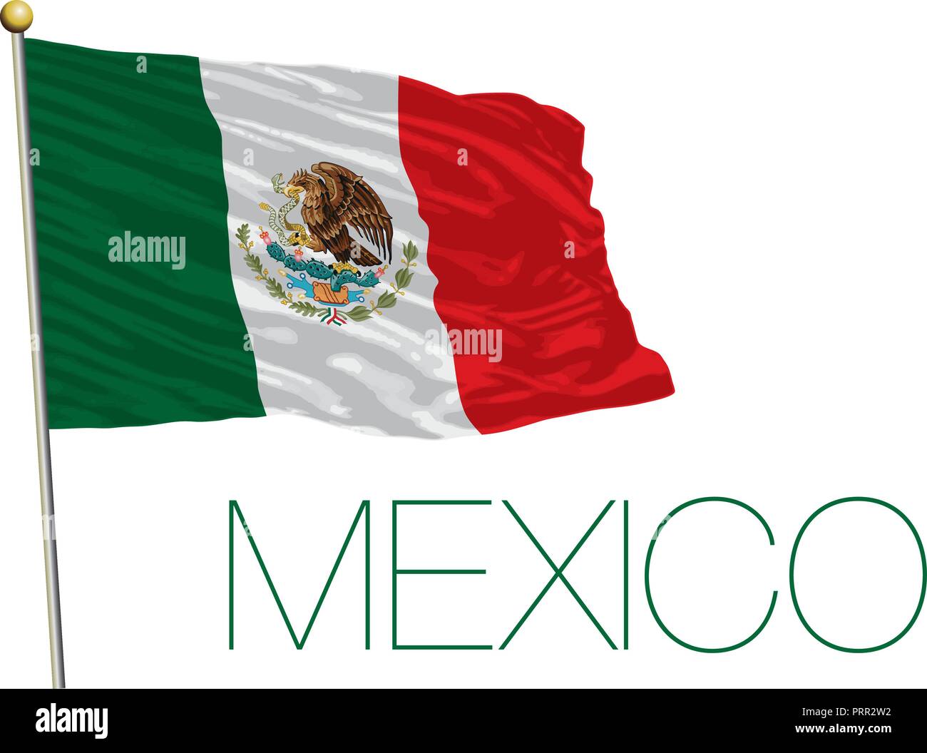 Mexican Flag Vector Vectors Stockfotos & Mexican Flag Vector Vectors ...